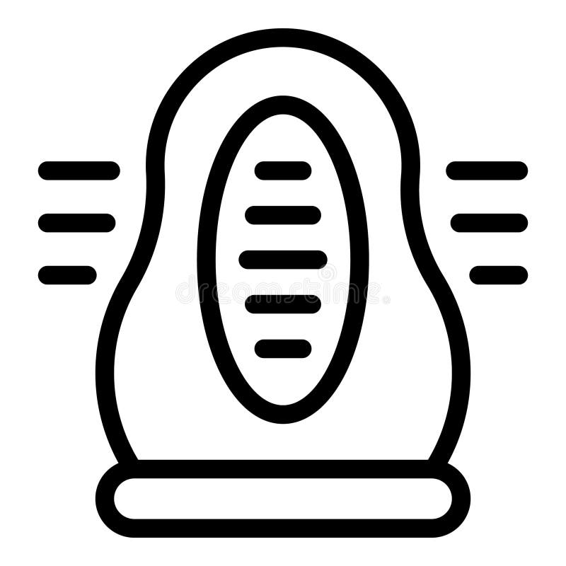 Dim Light Icon Outline Vector. Nocturnal Sleeping Light Stock Vector ...