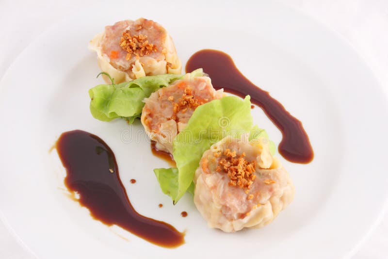 Dim Sim, Dumpling. Chinese Appetizer Stock Photo - Image of chinese ...