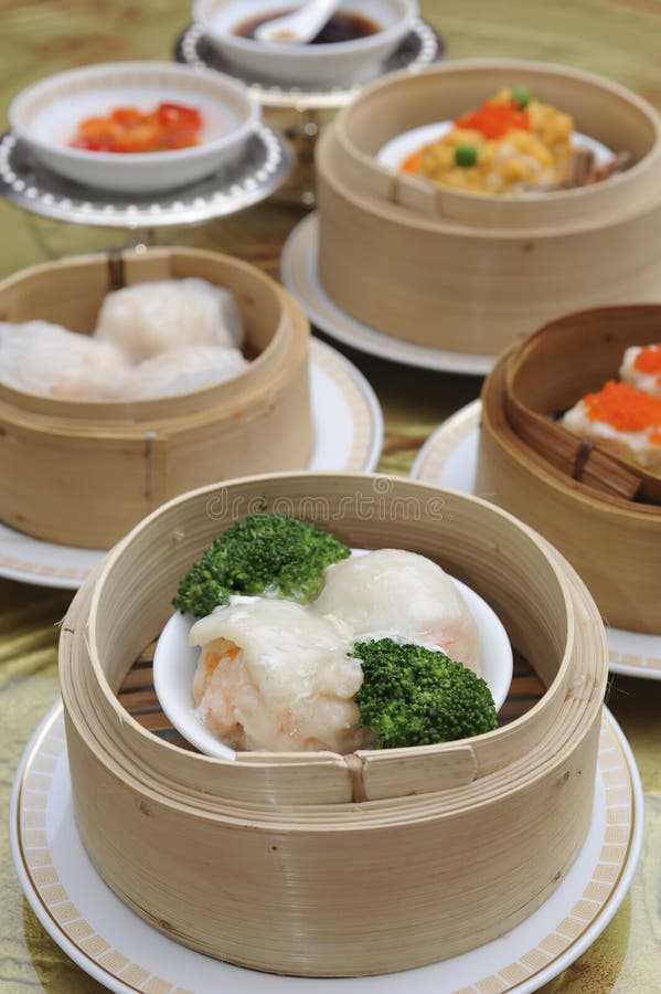 Dim Sum, Asian Cuisine Menu Stock Image - Image of appetizer, chinese ...