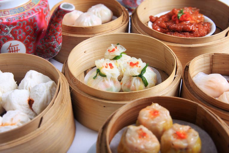 Gourmet Dim Sum Selection Stock Photos - Free & Royalty-Free Stock ...