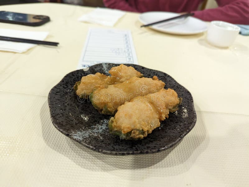 Dim sum appetizer tofu stock image. Image of dessert - 262779879