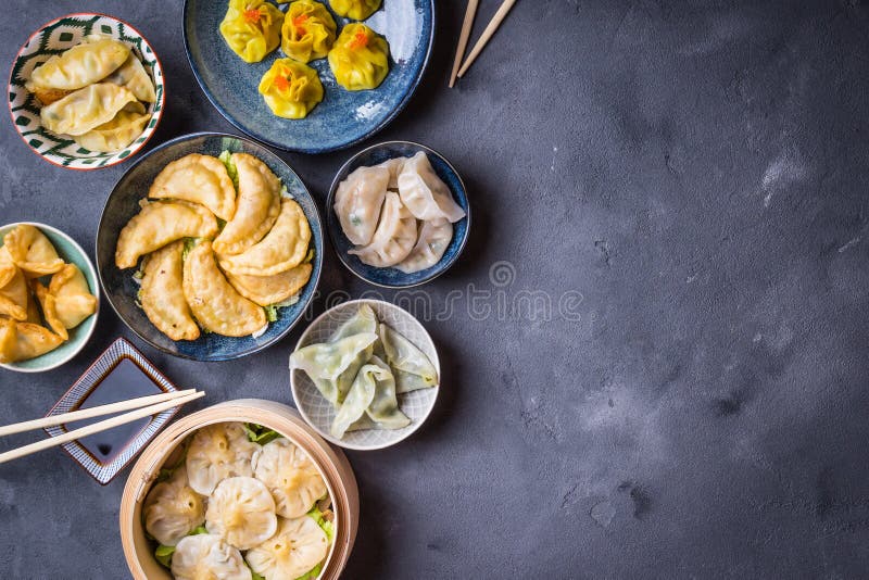 Dim sum background stock image. Image of blank, boiled - 98450829
