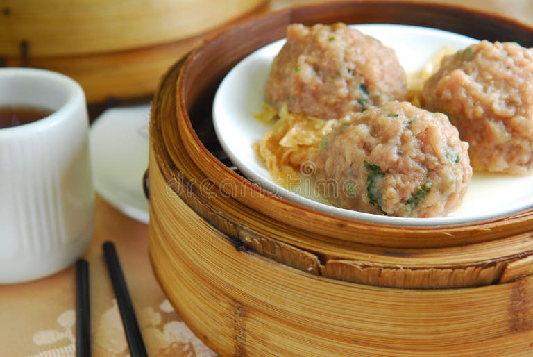 Dim Sum Beef Ball stock photo. Image of closeup, cook - 19287498