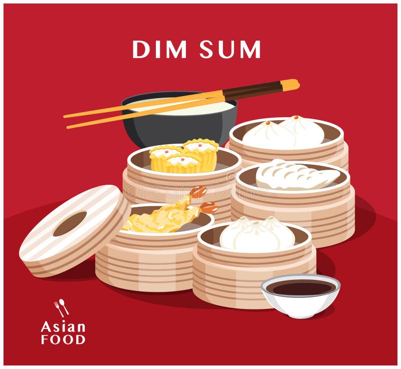 Hong Kong Dim Sum Stock Illustrations – 195 Hong Kong Dim Sum Stock ...