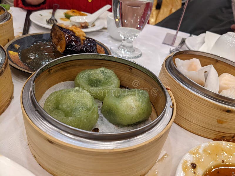 Dim sum seafood dumpling stock photo. Image of seafood - 243284976