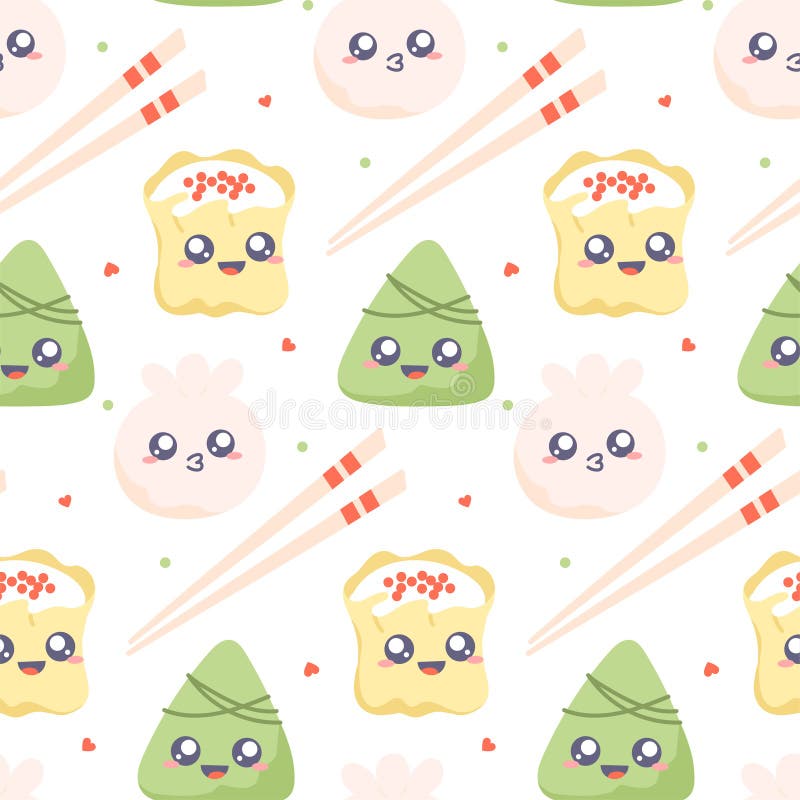 Dim Sum Pattern Stock Illustrations – 365 Dim Sum Pattern Stock ...