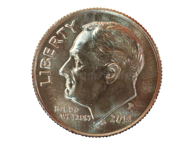 2014 dime stock photo. Image of united, president, currency - 41642944