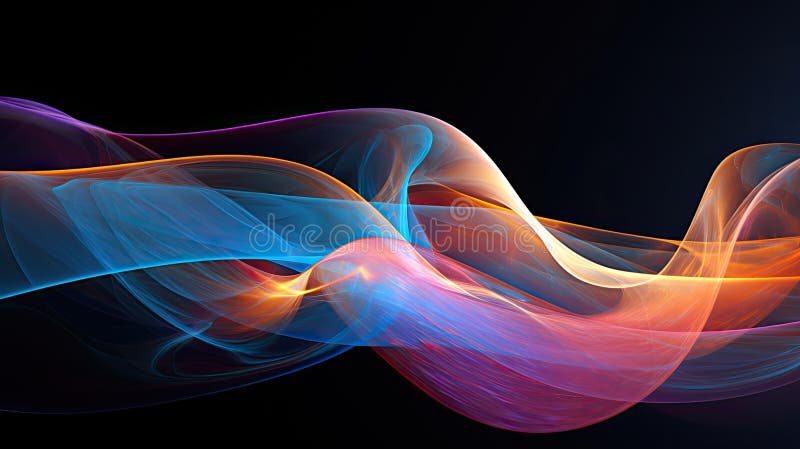 Dimension Abstract Data Light Stock Illustration - Illustration of ...