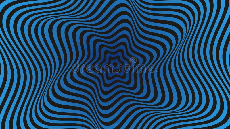 Cool Colorful Illusion Background. Vortex in Threedimensional ...