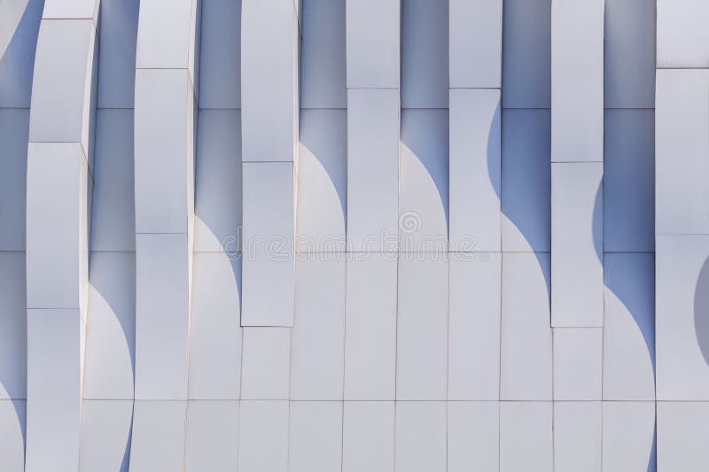 Dimension Curve Lines of Gray Aluminium Composite Tile Wall Decoration ...