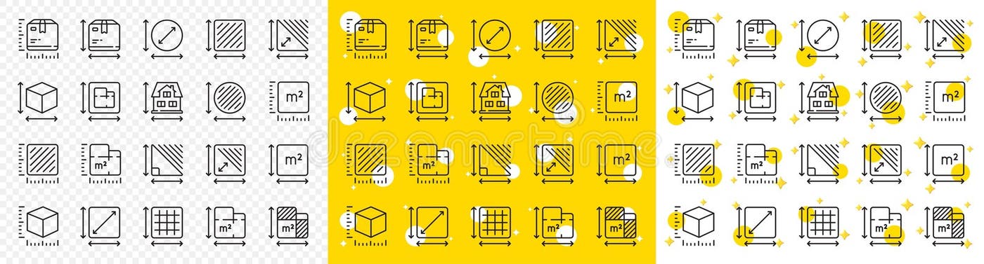 Dimension Square Area Stock Illustrations – 910 Dimension Square Area ...