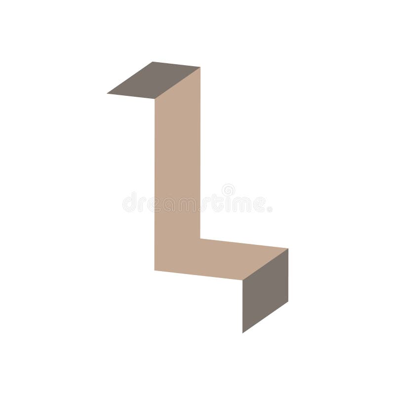 3 dimension logo design 96 stock vector. Illustration of element ...