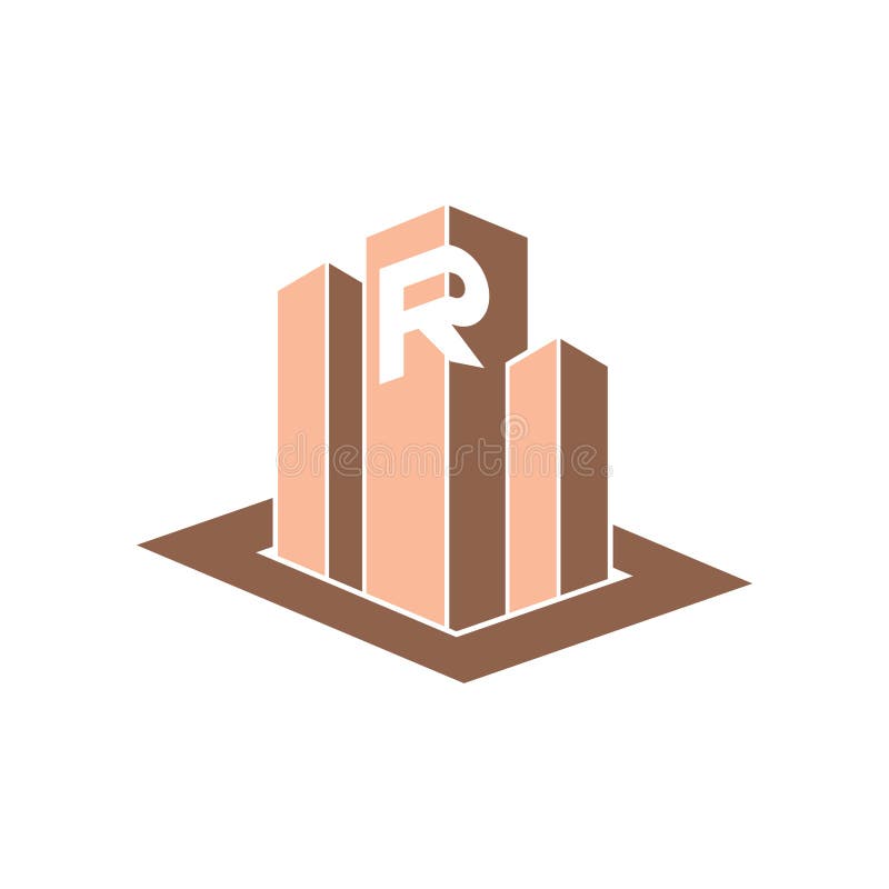 3 Dimension Logo Design 150 Stock Vector - Illustration of hotel ...