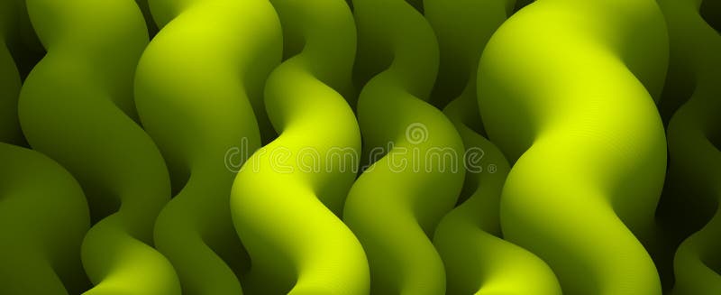 Dimensional Bio Life Form Gradient Shape Element for Design, Abstract ...