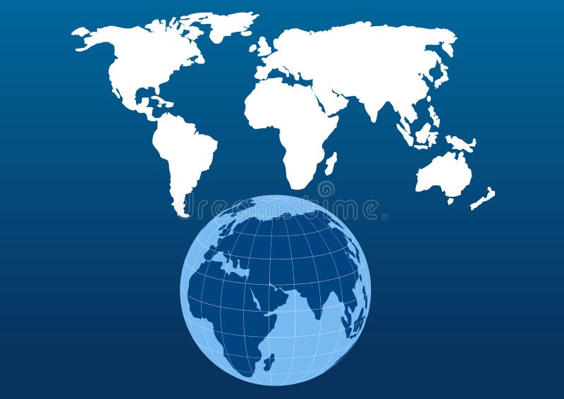 2 Dimensional Map Of The World - Map