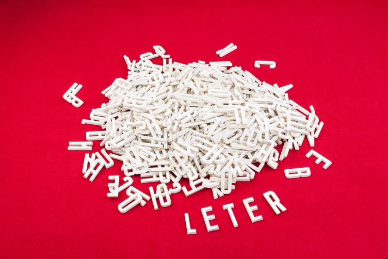 Dimensional letters stock image. Image of scatter, background - 30712807