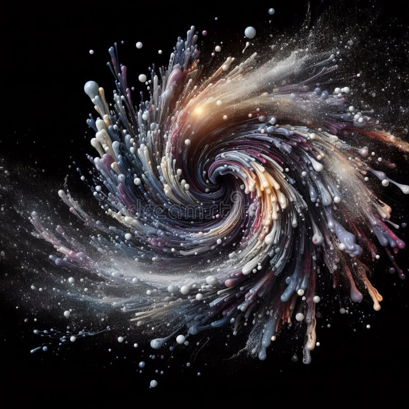 Swirling Distorted Mass Stock Illustrations – 6 Swirling Distorted Mass ...