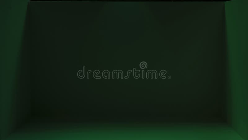 Dimensions of Color, Light and Shadow Illuminate the Empty Space Stock ...