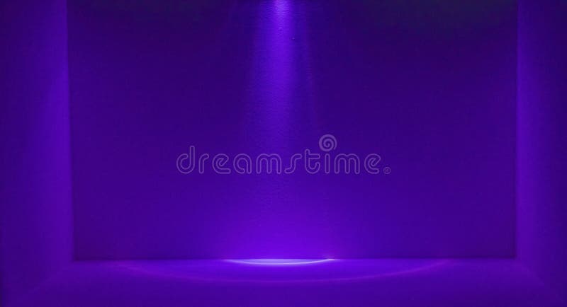 Dimensions of Color, Light and Shadow Illuminate the Empty Space Stock ...