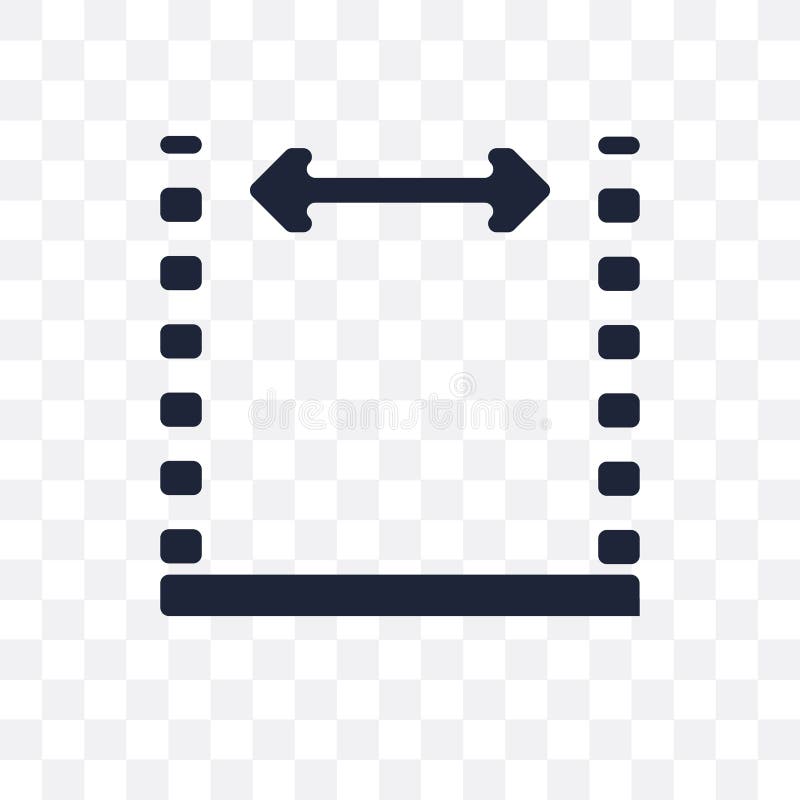 Dimensions Transparent Icon. Dimensions Symbol Design from Geometry ...