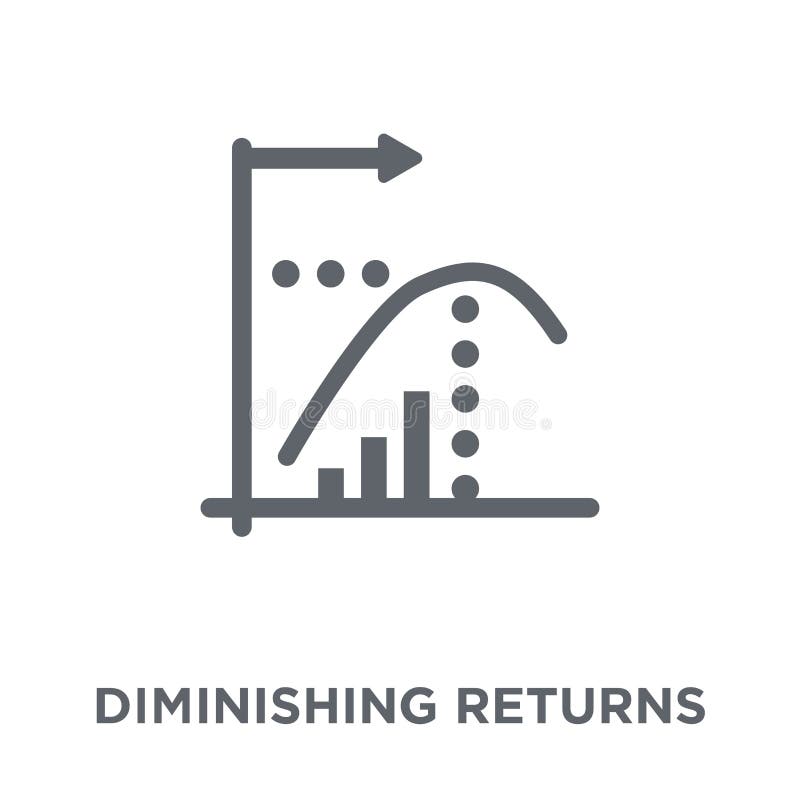 Diminishing Returns Icon from Diminishing Returns Collection. Stock ...