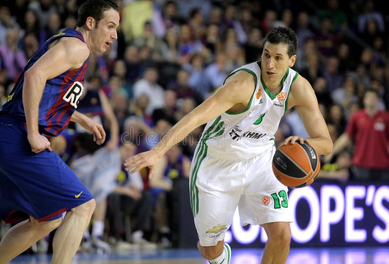 Dimitris Diamantidis Von Panathinaikos Redaktionelles Bild - Bild von ...