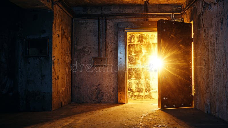 A Dimly Lit, High-security Underground Facility Reveals a Massive Vault ...
