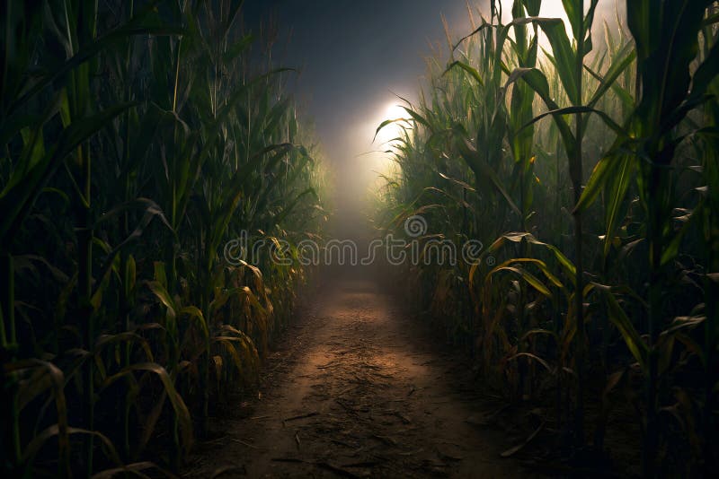 Dense Corn Maze Stock Illustrations – 18 Dense Corn Maze Stock ...