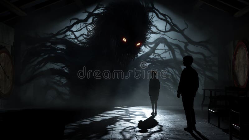 Dark Monster Friends: a Realistic yet Ethereal Anime-inspired Cryptid ...