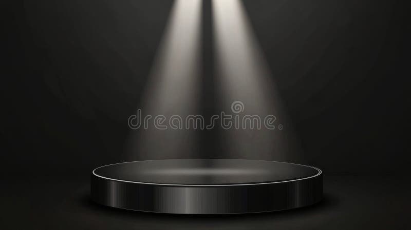 Illuminated Stage Platform Overhead Lights Stock Photos - Free ...