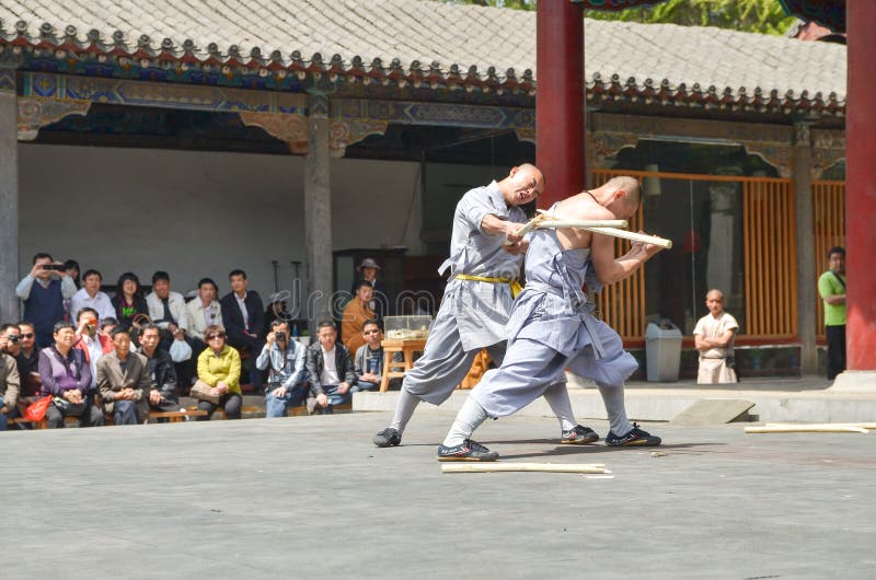 Monaci di Shaolin fotografia editoriale. Immagine di birthplace - 39908821