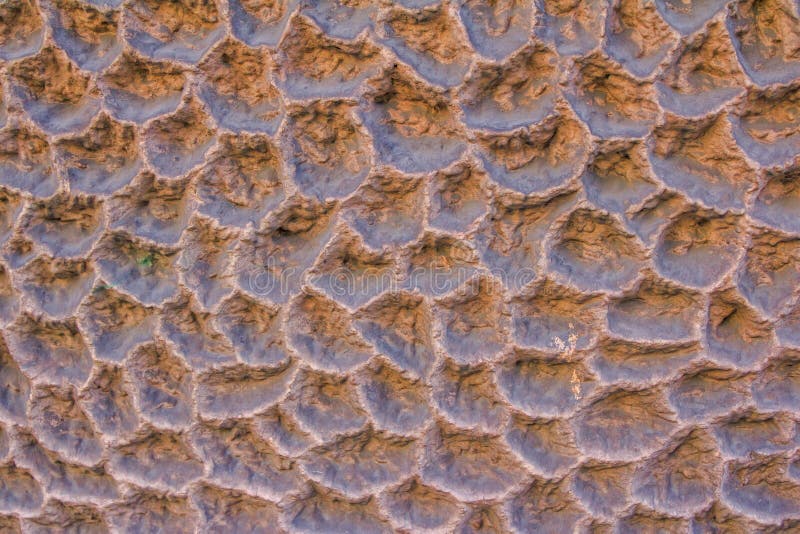 Wall with Old Brown and Gray Tiles Stock Image - Image of aged, dirty ...