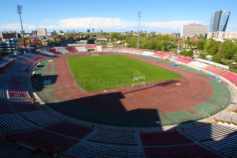 Dinamo Bucharest Stadium editorial image. Image of match - 24412480