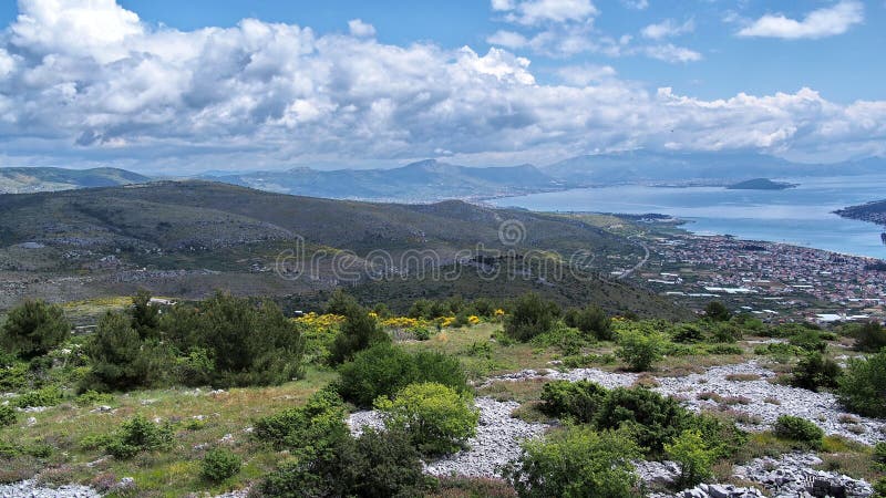 Dinaric Mountains and Islands Stock Photo - Image of beauty, sean: 54900702