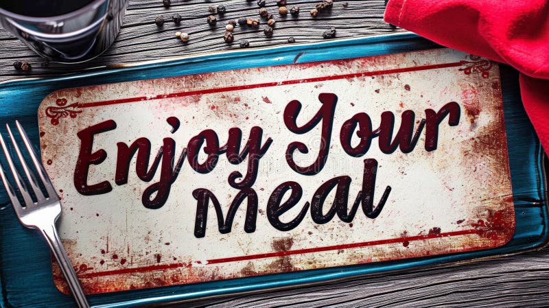 Enjoy Your Meal Stock Illustrations – 851 Enjoy Your Meal Stock ...