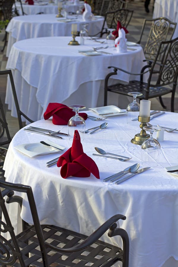 Diner table stock photo. Image of dinning, resort, beautiful - 29301394