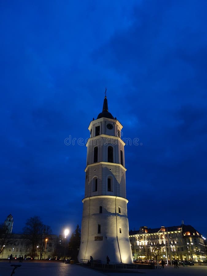 Ding stock image. Image of blue, darkness, clock, spire - 311677889
