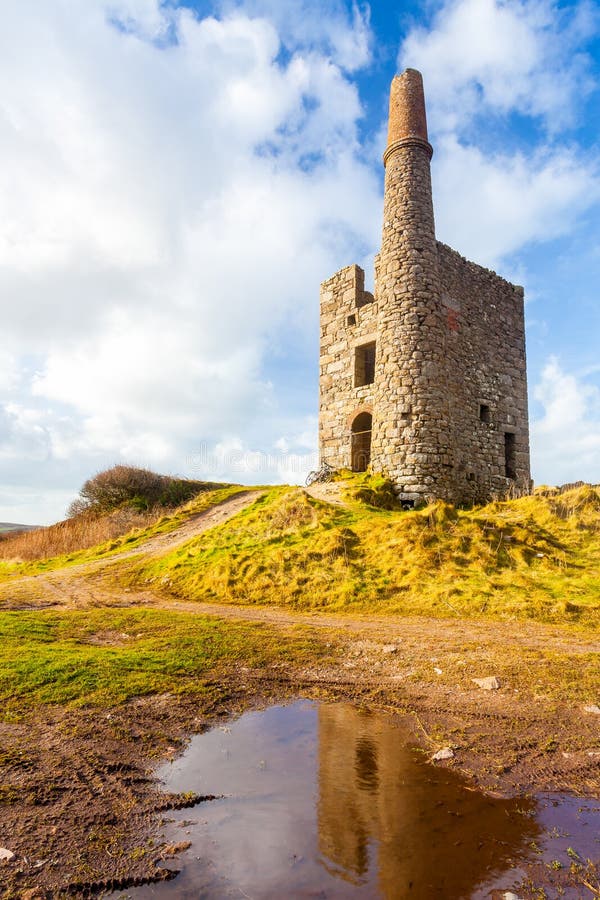 Ding Dong Mine Cornwall stockbild. Bild von inspiration - 51078419