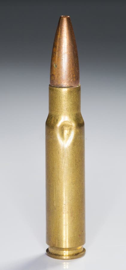 Dinged shell stock image. Image of gold, bullet, ammo - 75577249