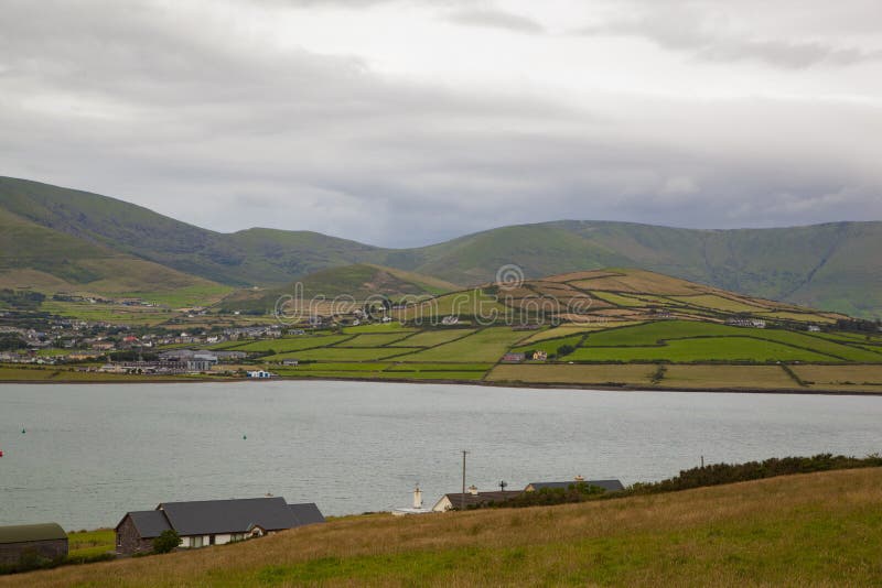 Dingle Harbor, Ireland stock image. Image of countryside - 213075909