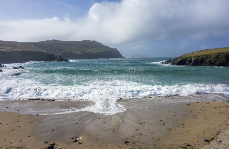 Dingle Peninsula in Ireland Stock Photo - Image of dingle, fence: 285132708