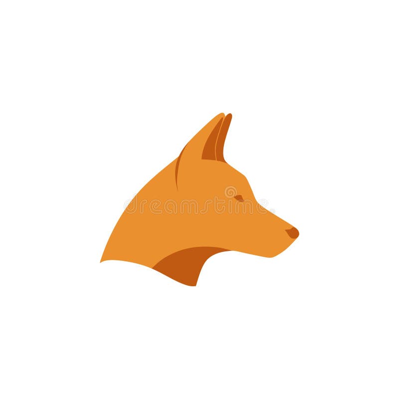 Dingo vector illustration stock vector. Illustration of mammal - 95229277