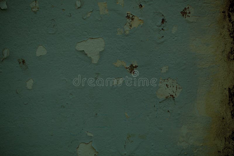 Dingy Green Wall Background Texture with Damp Stock Image - Image of ...