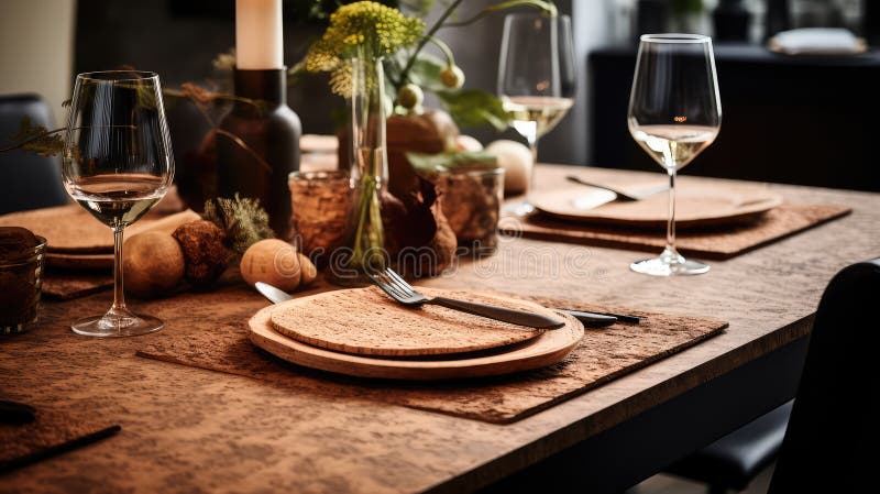 Dining cork texture stock illustration. Illustration of table - 361799789