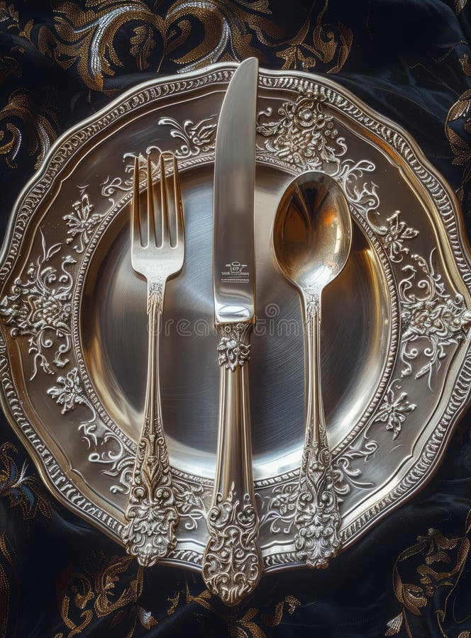 Dining Essentials Cutlery with a Knife, Spoon, and Fork - Stylish ...