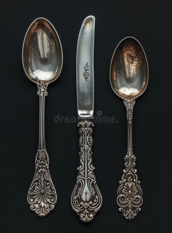 Dining Essentials Cutlery with a Knife, Spoon, and Fork - Stylish ...