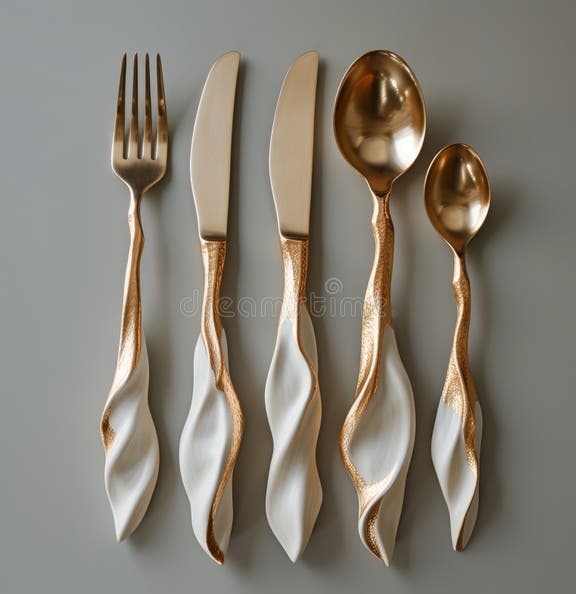 Dining Essentials Cutlery with a Knife, Spoon, and Fork - Stylish ...