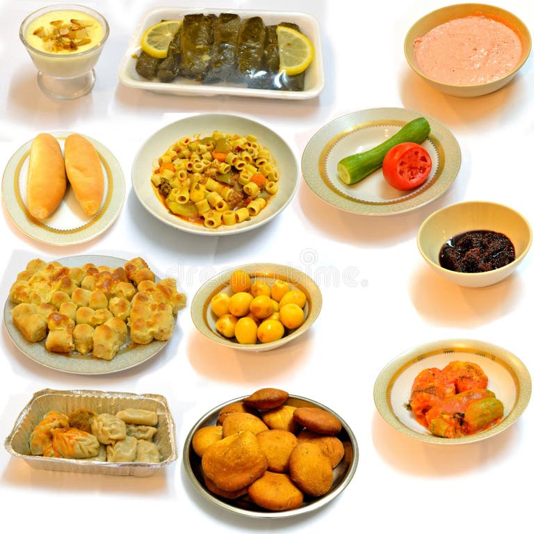 Dining Food from the Kitchen Arab Stock Photo - Image of arabic ...