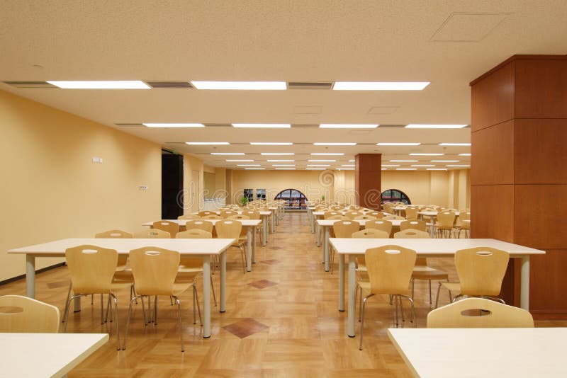 Dining hall stock image. Image of bistro, lunchroom, colorful - 11859165