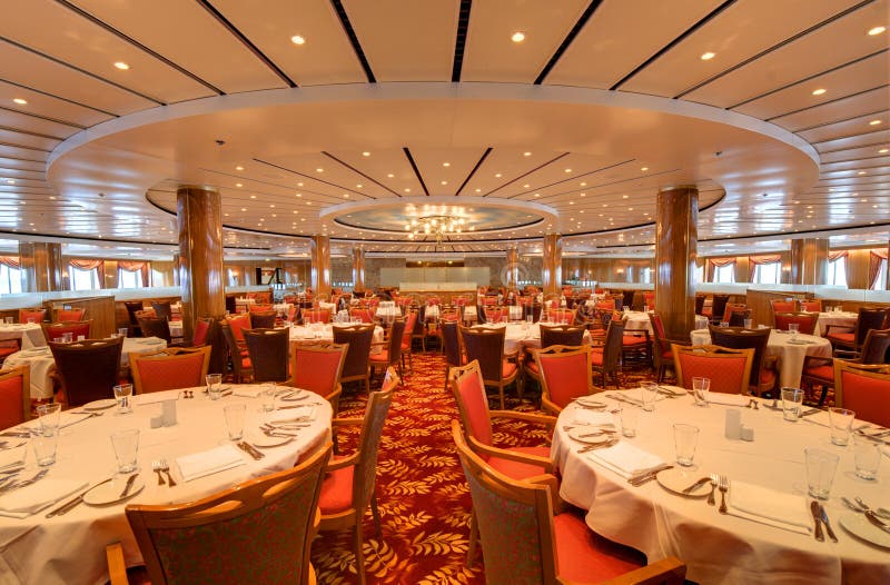 Dining hall in hotel stock photo. Image of dishware, restaurant - 13686120